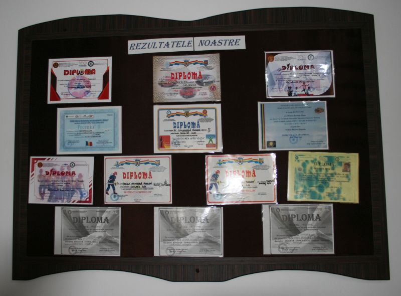 Rezultate obtinute la concursuri si olimpiade